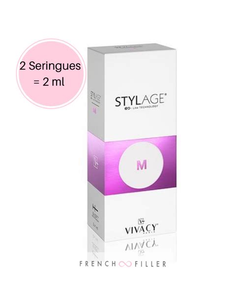 ACHETER STYLAGE M ACIDE HYALURONIQUE INJECTABLE