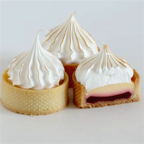 Tangy And Sweet Mini Raspberry Lemon Meringue Tarts