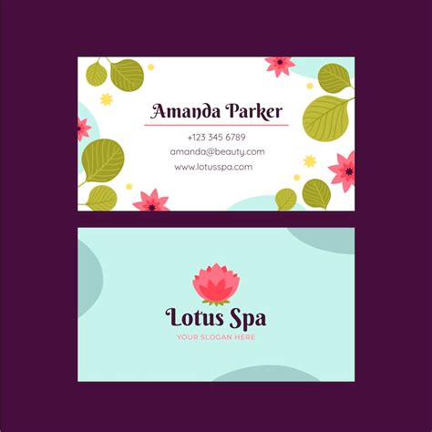 마사지 명함 이미지 Freepik에서 무료 다운로드