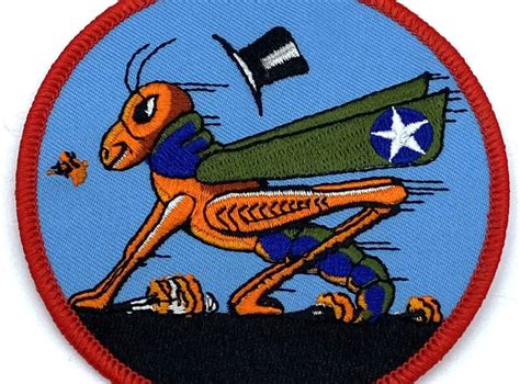 Us Army L 4 Grasshopper Wwii Patch Plastic Backing