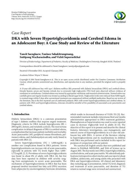 Pdf Case Report Dka With Severe Hypertriglyceridemia …downloads