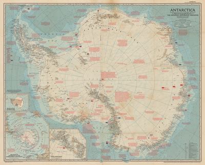 Antarctica By National Geographic Society James M Darley Et Al
