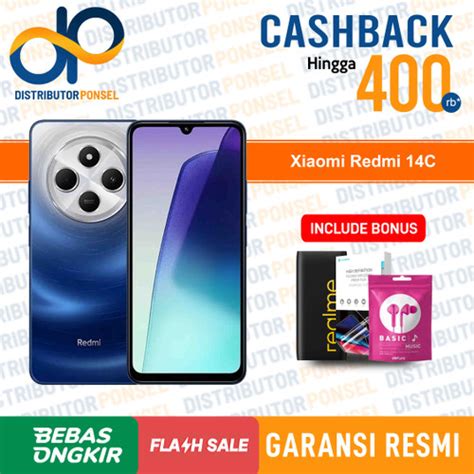 Promo Xiaomi Redmi 14C 8 256 GB 6 128 GB Redmi 14 C Garansi Resmi Not 12 C 13 C 14C 6 128