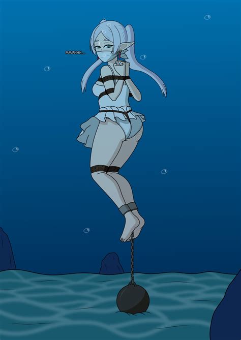Rule 34 Asphyxiation Barefoot Bondage Drowning Feet Female Frieren