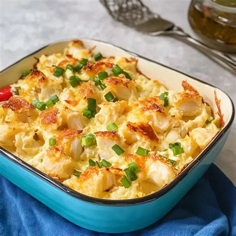 Cheesy Crab Rangoon Casserole 30 Minutes Easy Delicious