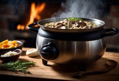 Mushroom Lamb Broth Risotto The Kitchen Community