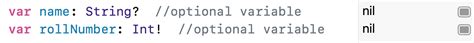 swift optional non optional— pointers to remember by shashank