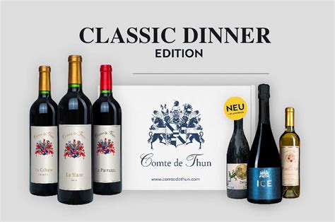 Classic Dinner Comte De Thun