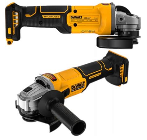 Szlifierka KĄtowa Akumulatorowa Dewalt Dcg407n 18v Bl 125mm Karton