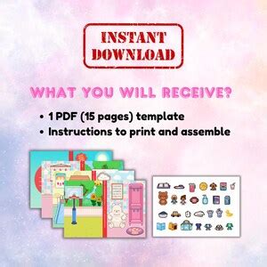 Toca Boca Daycare Busy Book Printable Learning Activities Pdf Etsy