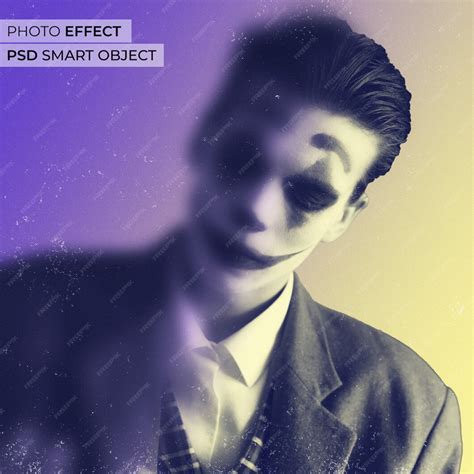 Free Psd Traslucent Glass Photo Effect