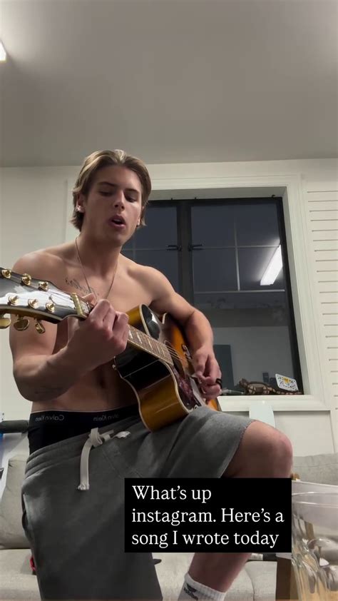 Alexissuperfans Shirtless Male Celebs Crew Morrow Shirtless Ig Story