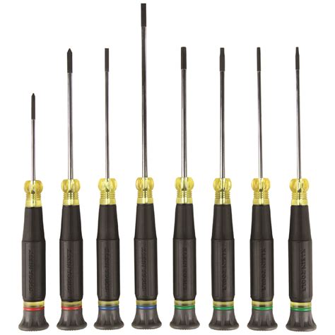 Precision Screwdriver Set Slotted Phillips And Torx® 8 Piece 85617