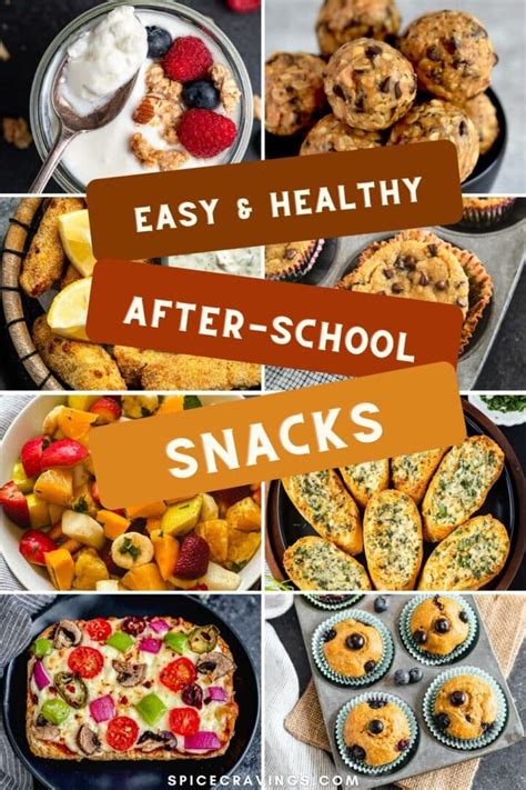 20 Easy And Healthy After School Snacks Spice Cravings