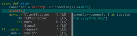 Unpredicted Completion Of Aiohttp With MPLS Issue Neoclide Coc Python GitHub