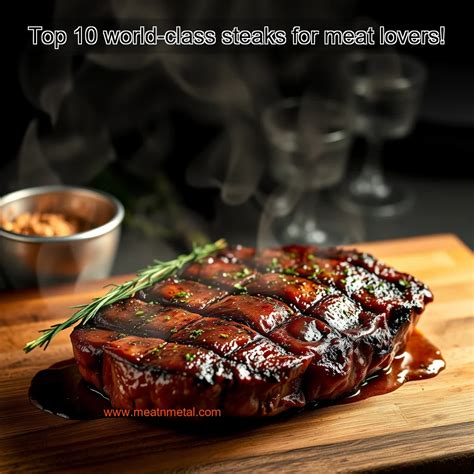 Top 10 World Class Steaks For Meat Lovers Meat N Metal