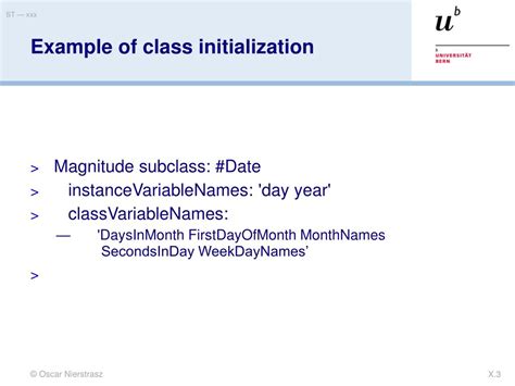 Ppt Class Methods Class Instance Variables Powerpoint Presentation