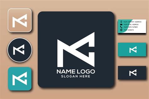 Premium Vector Nc Monogram Logo Template