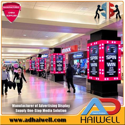 Column Led Display Creative Led Screen Manufacturer Adhaiwell