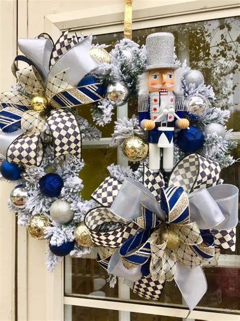 Nutcracker Christmas Wreath