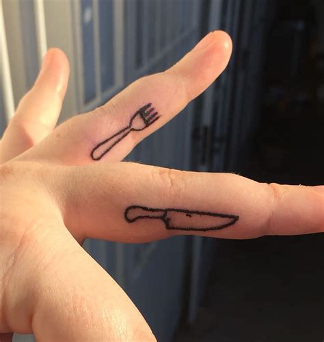 28 Creative Fork Tattoo Ideas That Celebrate Your Love For Food