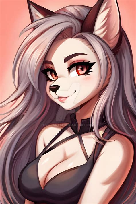 Sexy Loona Hellhound Adoptable By Yiffartai On Deviantart
