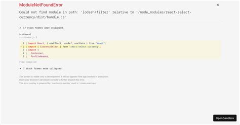 react select currency examples codesandbox