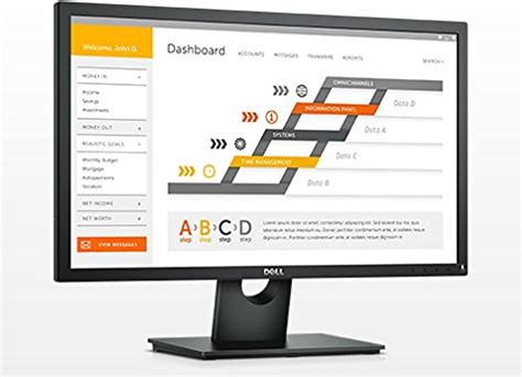 Dell E2417h 24 Wled Lcd Monitor 16 9 8 Ms Black