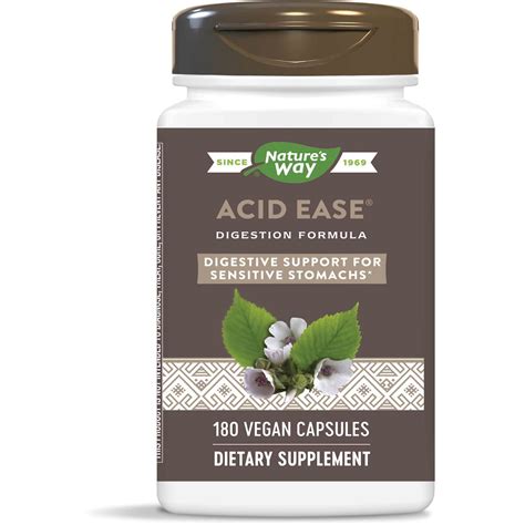 Enzymatic Therapy Acid Ease 180 Caps Vitaliving