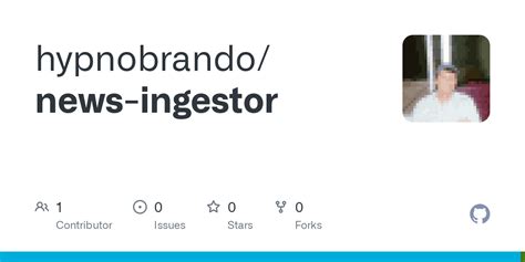 Github Hypnobrandonews Ingestor
