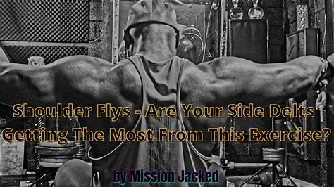 Standing Shoulder Fly Exercise