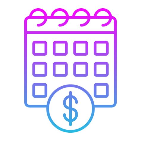 Salary Generic Gradient Icon