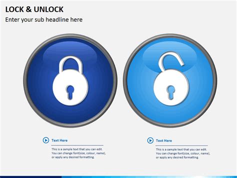 Lock Unlock PowerPoint And Google Slides Template PPT Slides