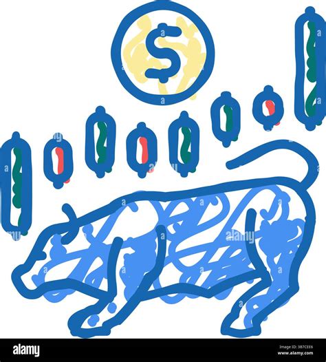 Stock Market Icon Doodle Illustration Stock Vector Image And Art Alamy