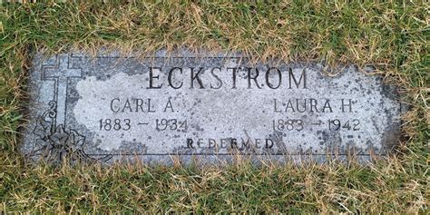 Laura H Eckstrom 1883 1942 Find A Grave Memorial