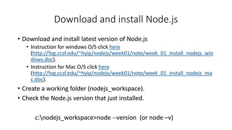 Week 01 Nodejs Week Ppt Download