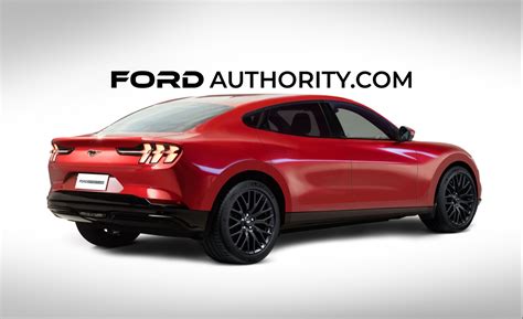 We Render A Ford Mustang Mach E Sedan Which Could Happen