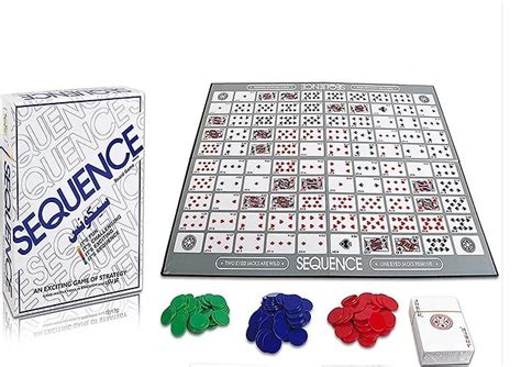 Sequence Board Game Zambeel