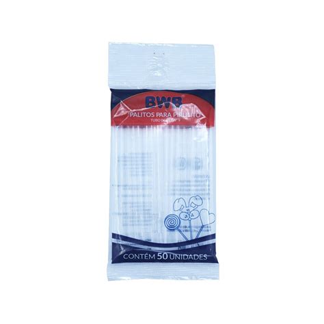 50 Palitos Pirulito Pequenos Festasparty