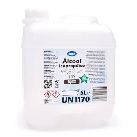 Álcool Isopropílico 99 8 5 Litros Medical Shop