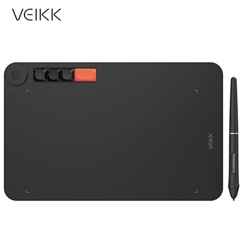 Veikk Voila L Graphic Tablet 10x6 Inch Drawing Tablet With 4 Diy