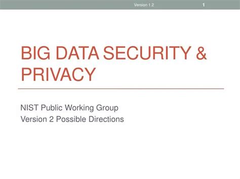 Ppt Big Data Security And Privacy Powerpoint Presentation Free