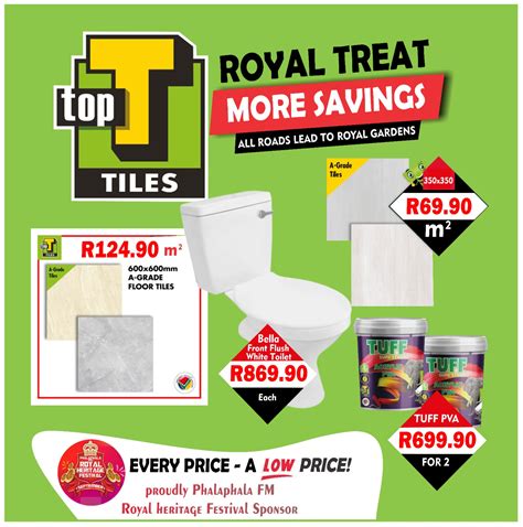 Phalaphala Top T Tiles I Vha Disela Bukuta La The Royal Treat Hune Vha Do Vhulunga Zwihulu