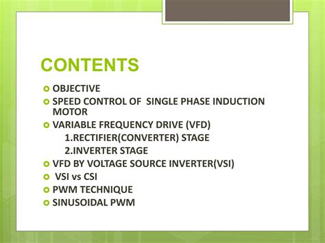 Speed Control Of Single Phase Induction Motor With Variable Frequency