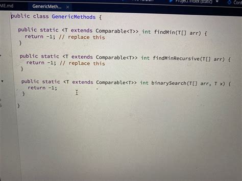 Solved Problem 1 Generic Methods Comparable And