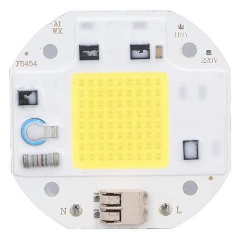 Chip LED COB 110 V 50 100 W alta potencia alto brillo cuentas de lámpara LED fáciles de