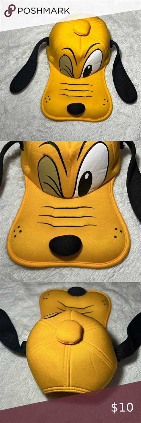 Pluto Hat Disney Parks 3d Foam Cap Walt Disney Disney Parks Disney Walt Disney
