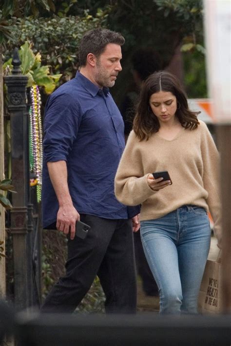 Ana De Armas And Ben Affleck On The Set Of Deep Water 02162020