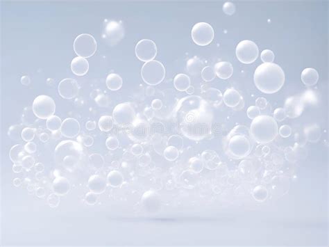 Germs Virus Bacteria Molecule Bubble Structure Hi Tech Background