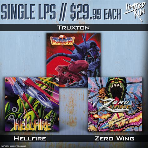 Zero Wing Vinyl Soundtrack Limited Run Games